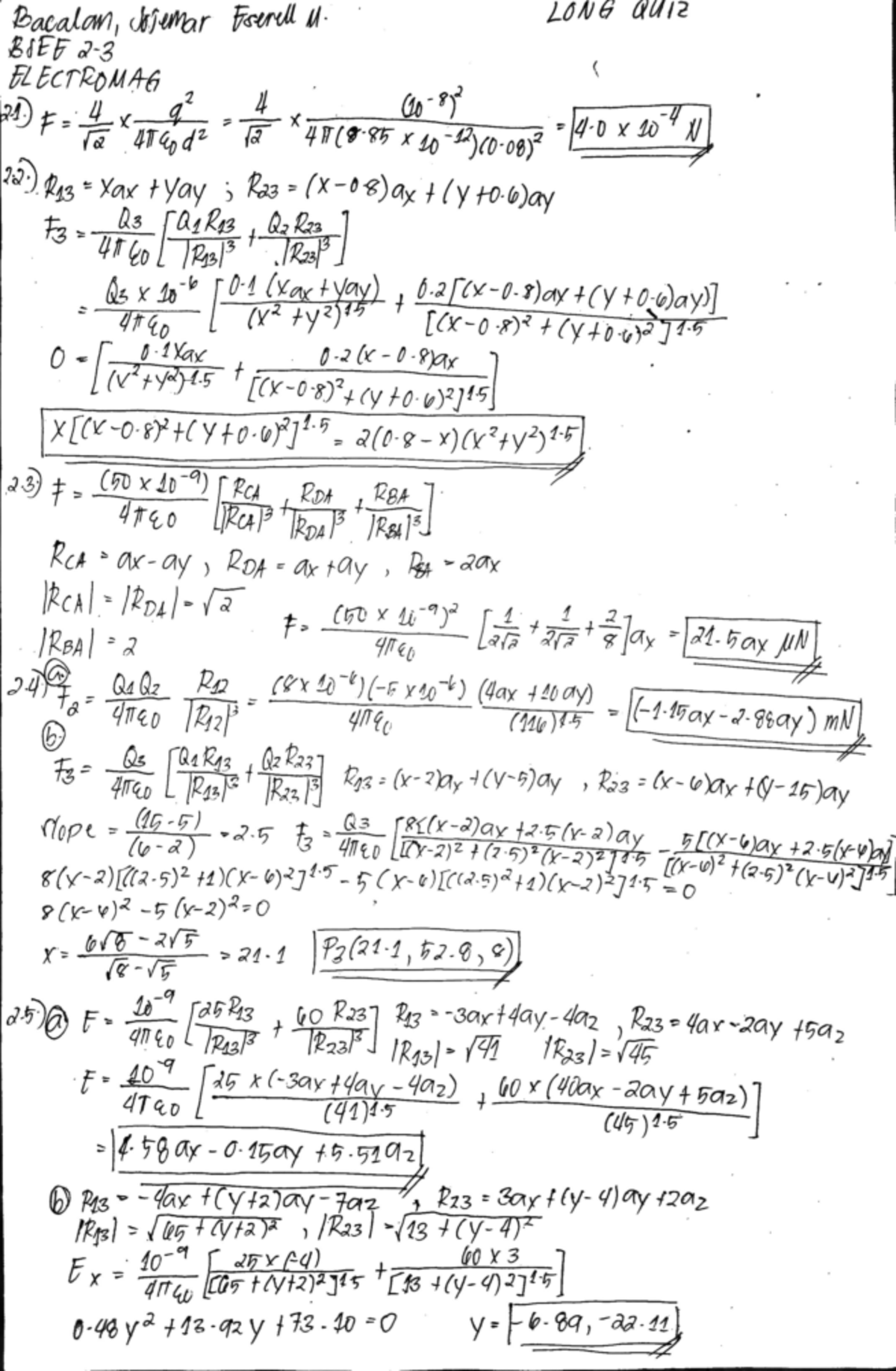 Bacalan, Jojemar Eserell M BSEE 2-3 - Electronics - Studocu