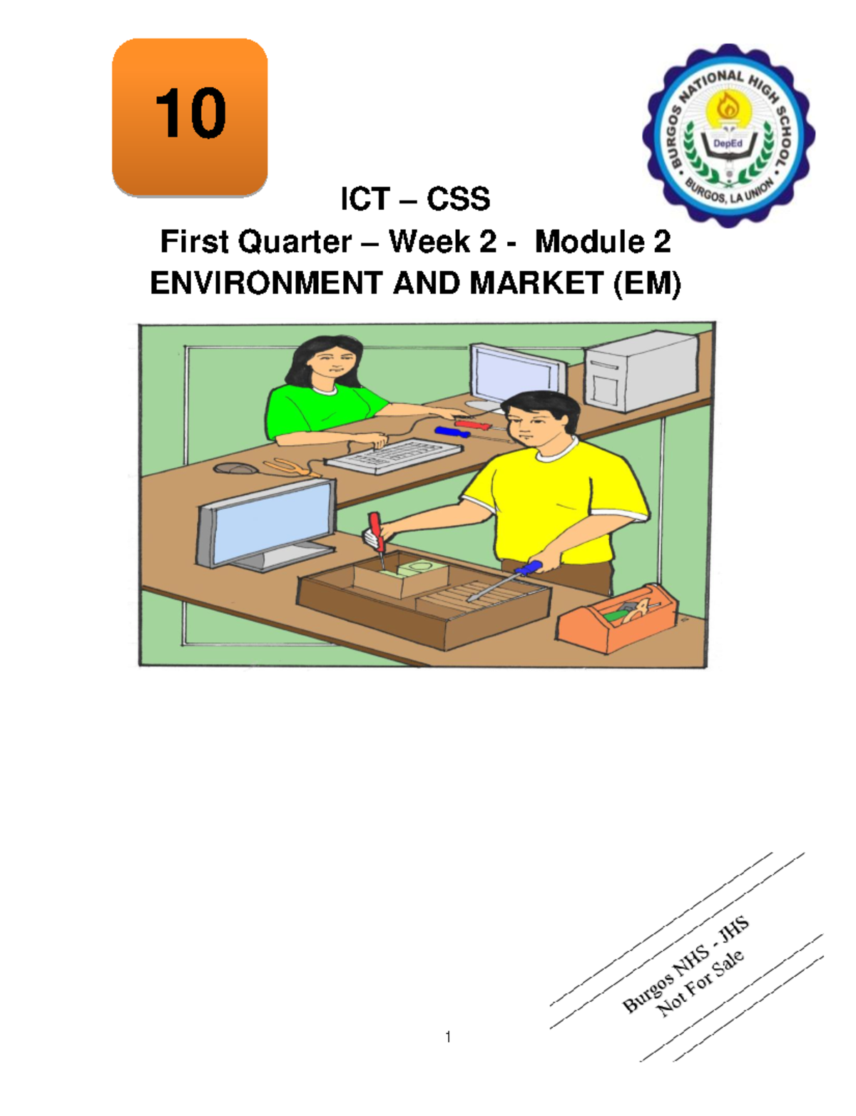 Module-2 - Nigag - ICT – CSS First Quarter – Week 2 - Module 2 ...
