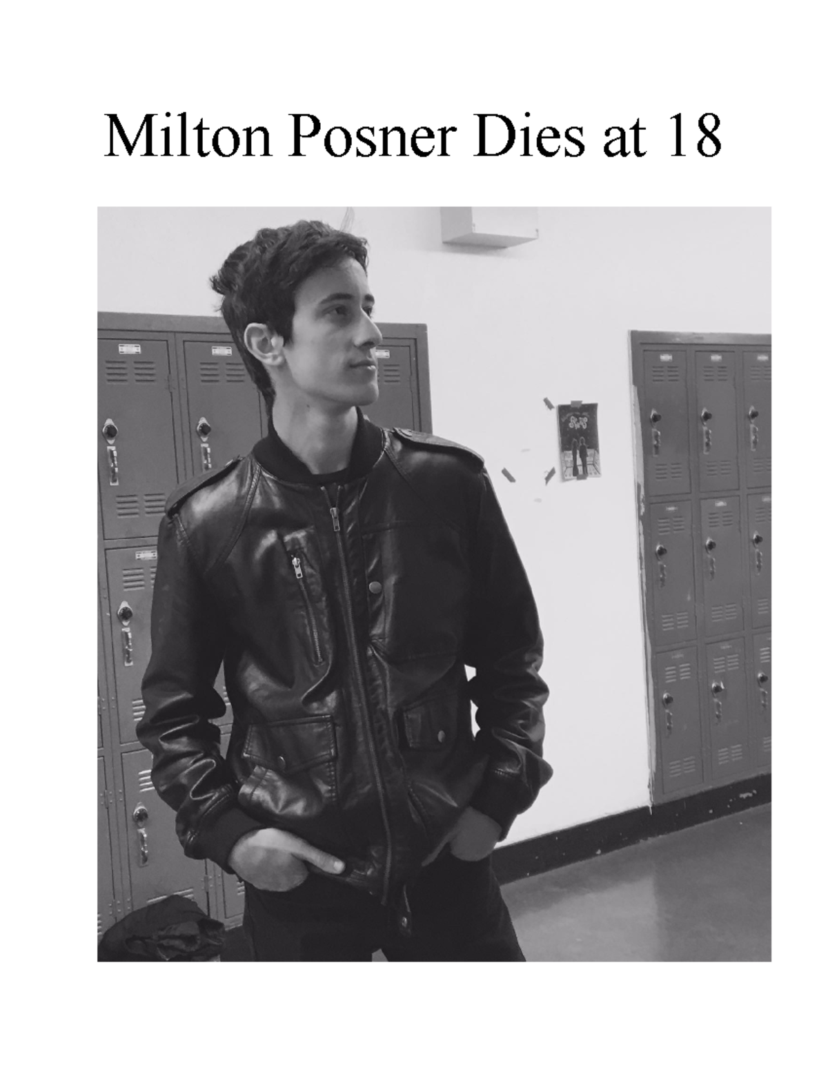 Posner Obituary 2 - Milton Posner Dies at Milton Posner, a Northeastern ...