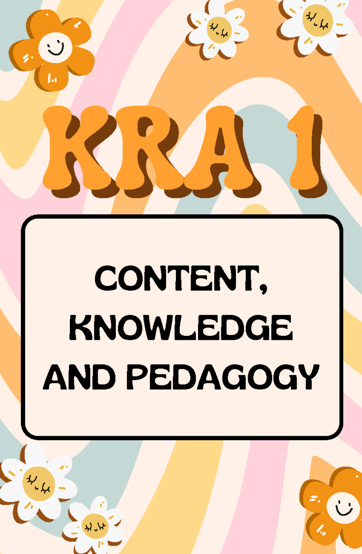 KRA, MOV AND Objective - Computer Engineering - KRA 1 KRA 1 CONTENT ...