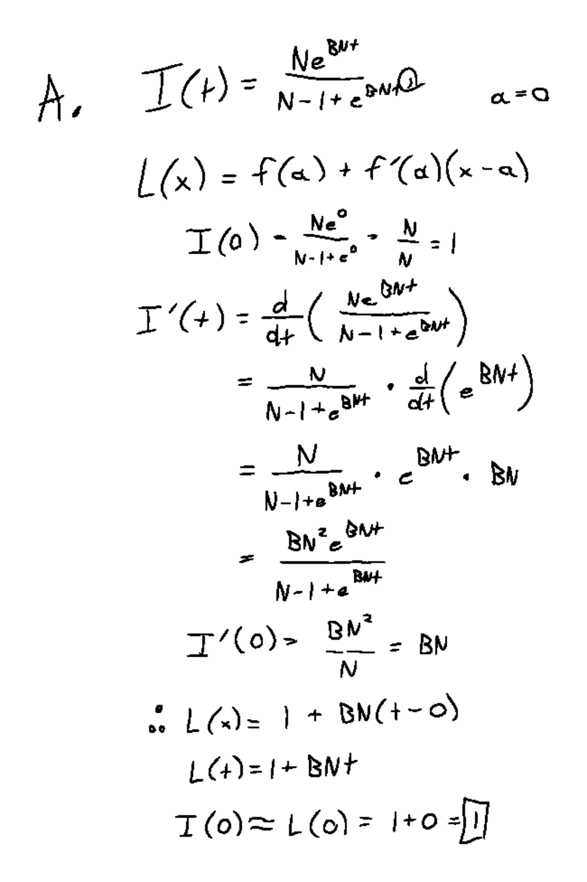 Problem 2A for WA6 - MATH 154 - I ( f) = N- r e nt ( A) =f ( a ) + f ...