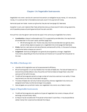 Advanced Business Law - Summary - Chapter 23 - CHAPTER 23 Secured ...