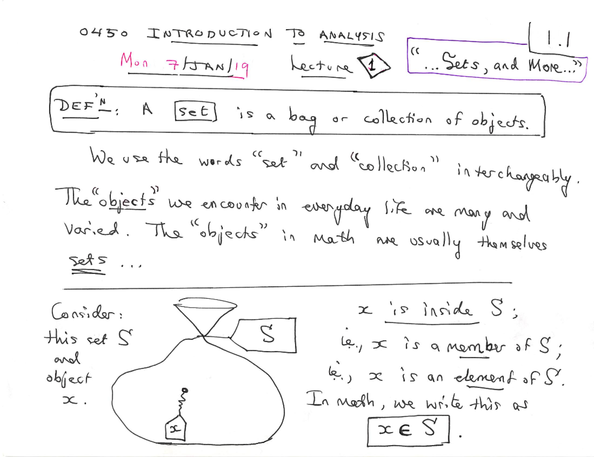 M0450 Lecture 1 - Math0450 - Studocu
