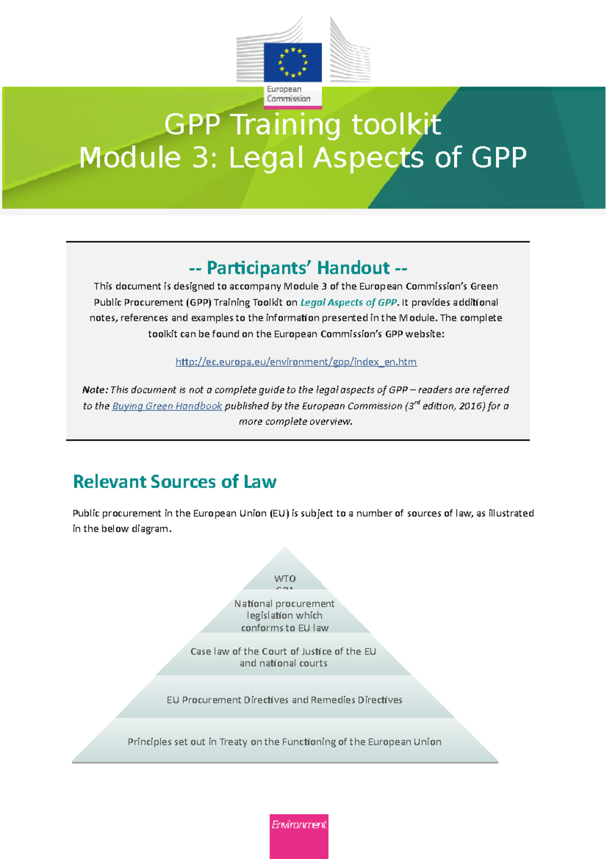3 Legal Aspects Handout - Participants’ Handout - This document is ...