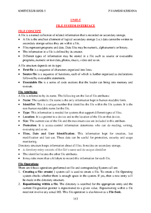 OS Important Questions - OPERATING SYSTEMS IMPORTANT QUESTIONS UNIT- 1. Define operating system ...