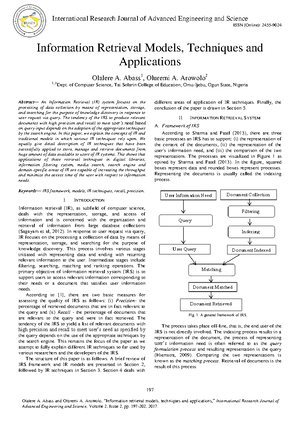 Ch1 - information-retrieval lecture note - UNIT - Introduction to ...
