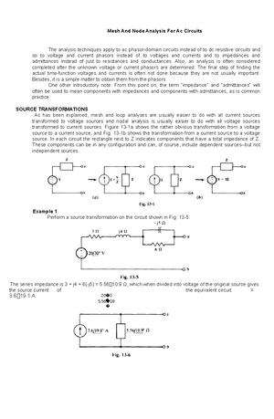 Simple AC Circuits - The original ac circuit, called a time domain, is ...