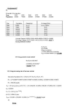 M5 l5-population forecasting - Module – 5, Lecture Number-05 M ...