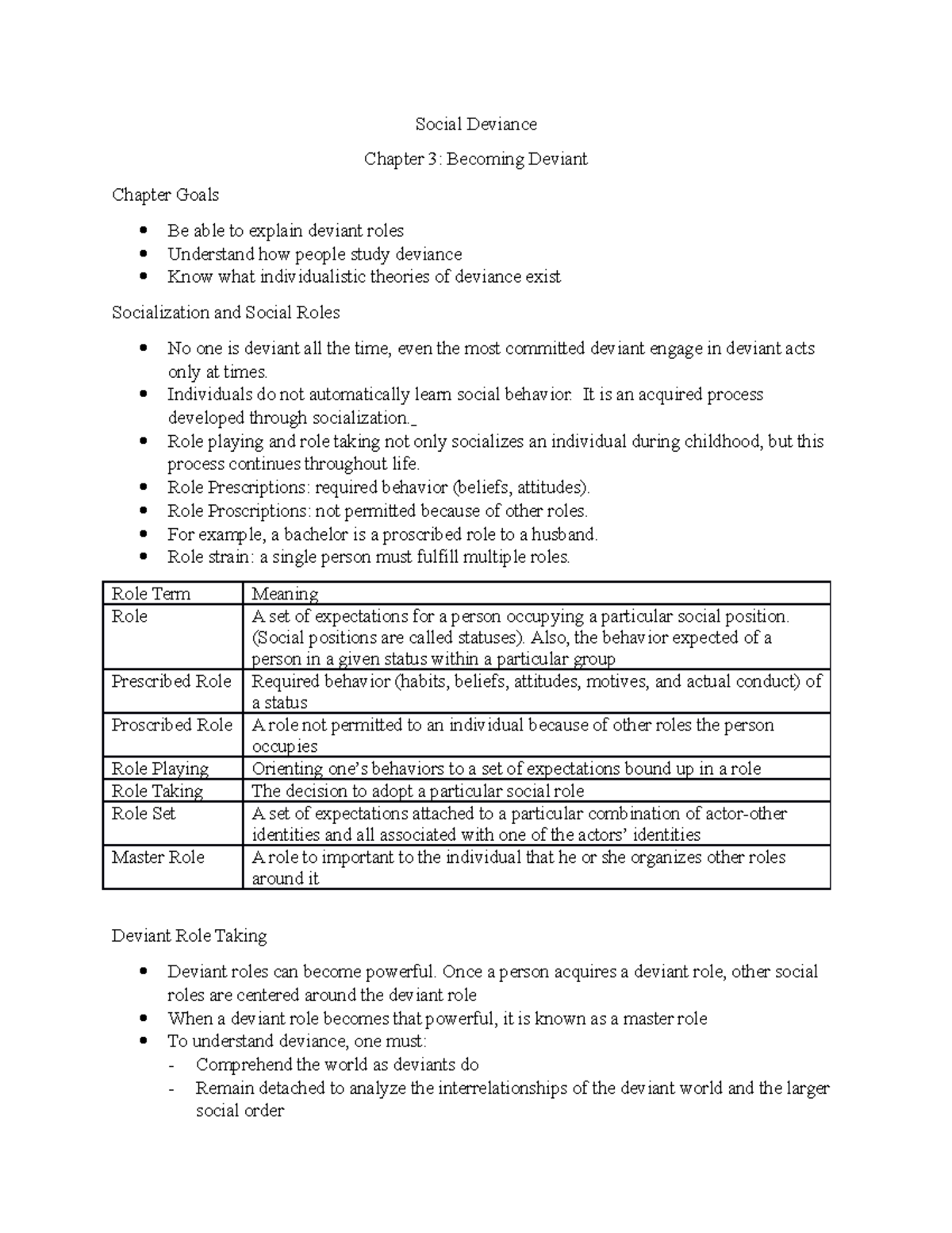 Social Deviance Chapter 3 Powerpoint - Social Deviance Chapter 3 ...