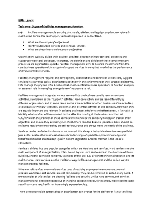 FM4.05 - Task Two - Section 2: It is stated in the Health and Safety at ...
