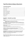Samfunnskunnskap - VG1 - Videregående skole - Studocu