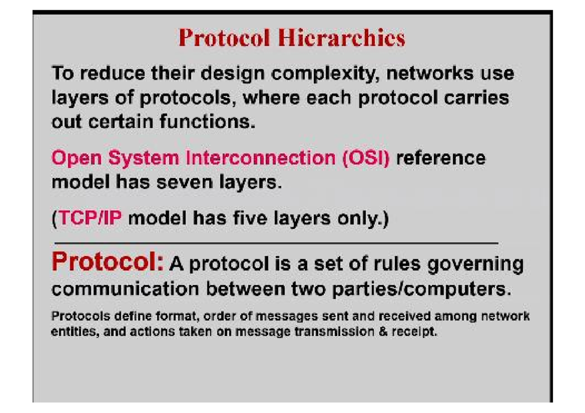 Chapter 1 - Slides - CZ3006 - Studocu