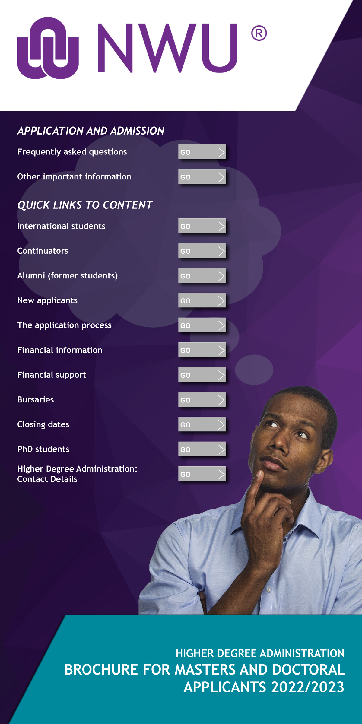 Masters Doctoral Applicants 2022 2023 - HIGHER DEGREE ADMINISTRATION ...