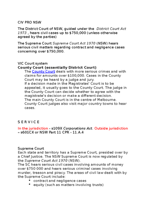 Civ pro notes discovery - Civil Procedure Topic 7 – DISCOVERY Notice to ...