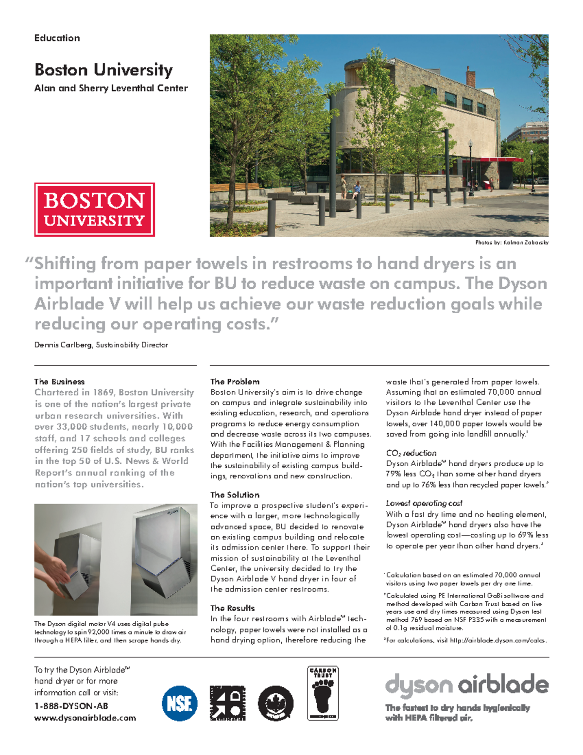 DYS AB US Reference 1 Boston U - The Business Chartered in 1869, Boston ...