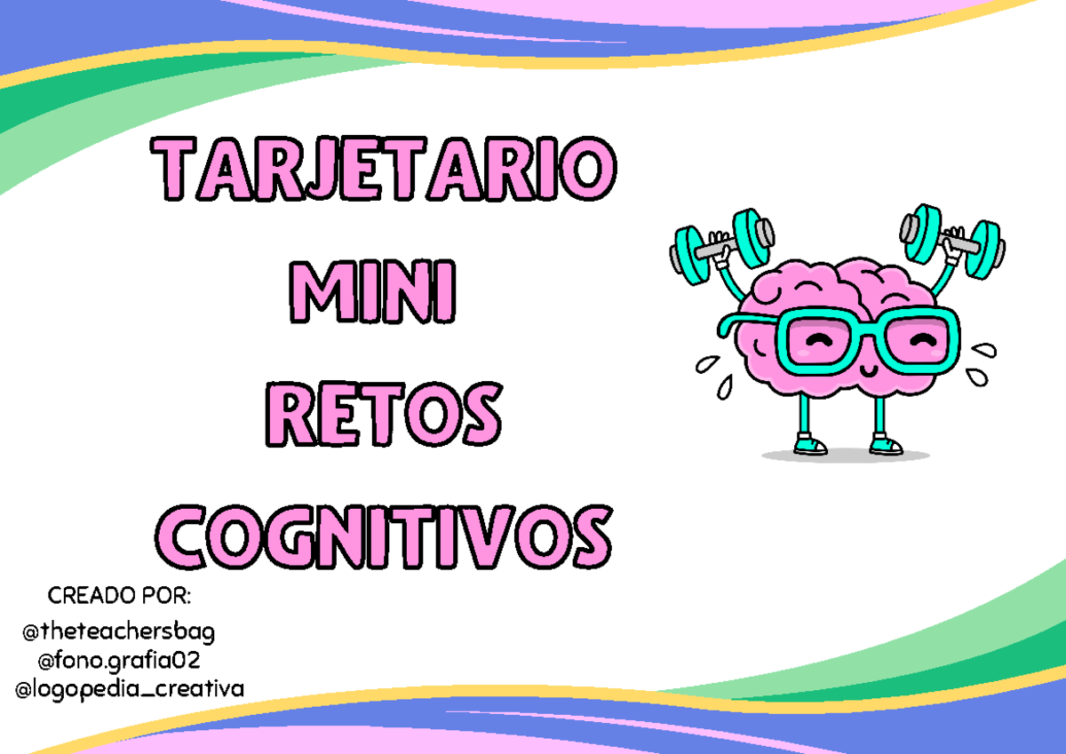 Retos Cognitivos - Retros - TARJETARIOTARJETARIO MINIMINI RETOS RETOS ...