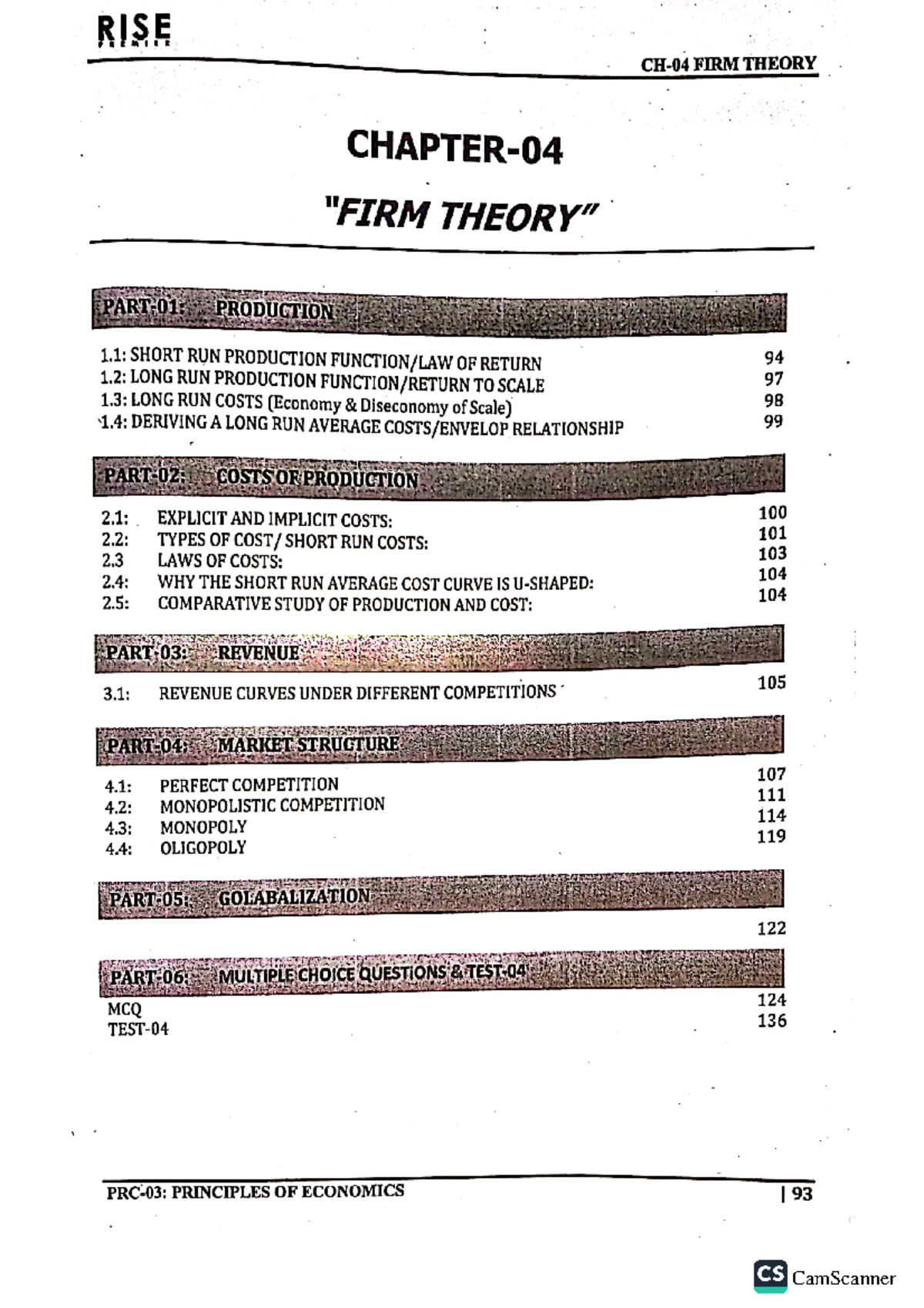 Chapter #4(eco) - notes - Principles of economics - Studocu