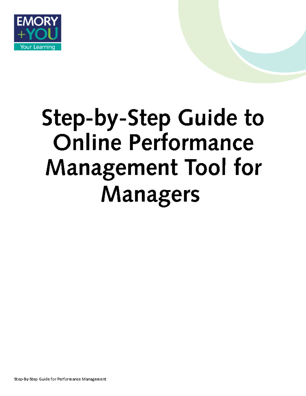 Step by step guide pm managers - Table of Contents I. Launching a New ...