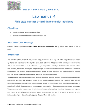 Lab manual 2 - To understand basic concepts of dataflow and behavioral ...