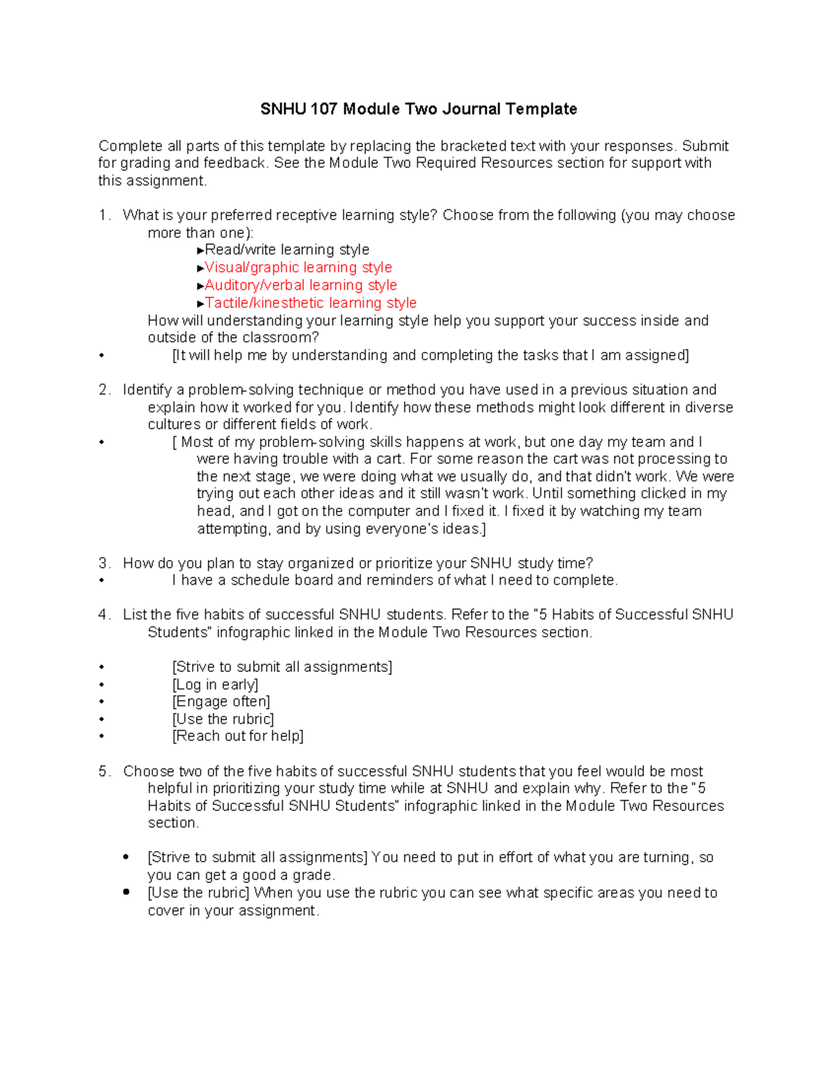 New+SNHU+107+Module+Two+Journal+Template - SNHU 107 Module Two Journal ...