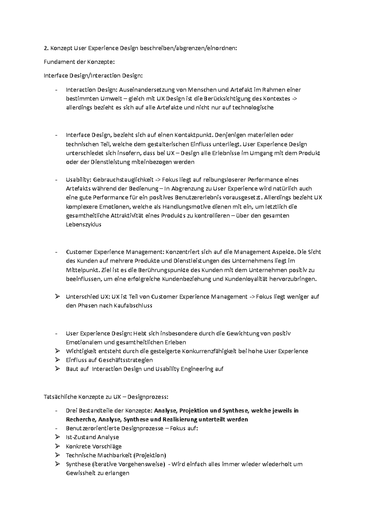 Ziele - Skill 2 - Alle Informationen zum 2ten Lernziel. - Konzept User ...