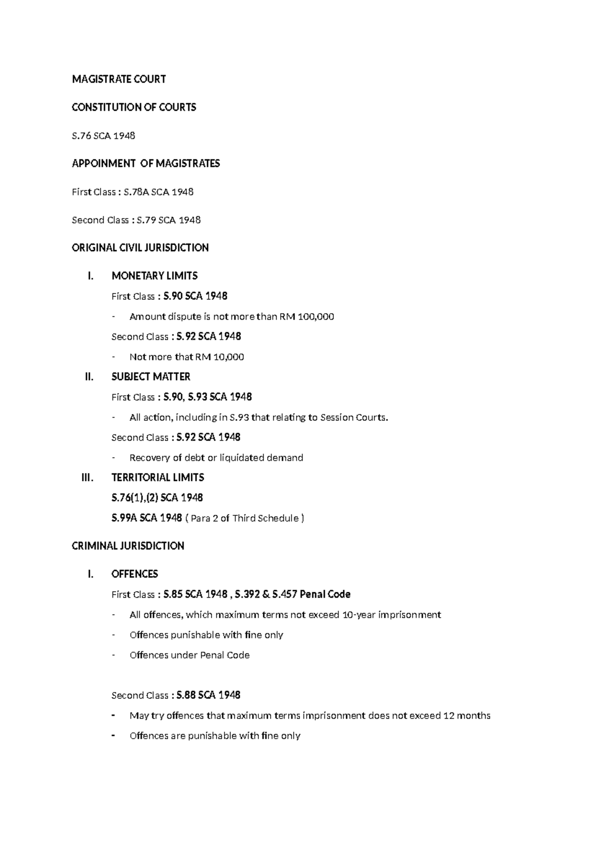 Introduction of Magistrate Court - MAGISTRATE COURT CONSTITUTION OF ...