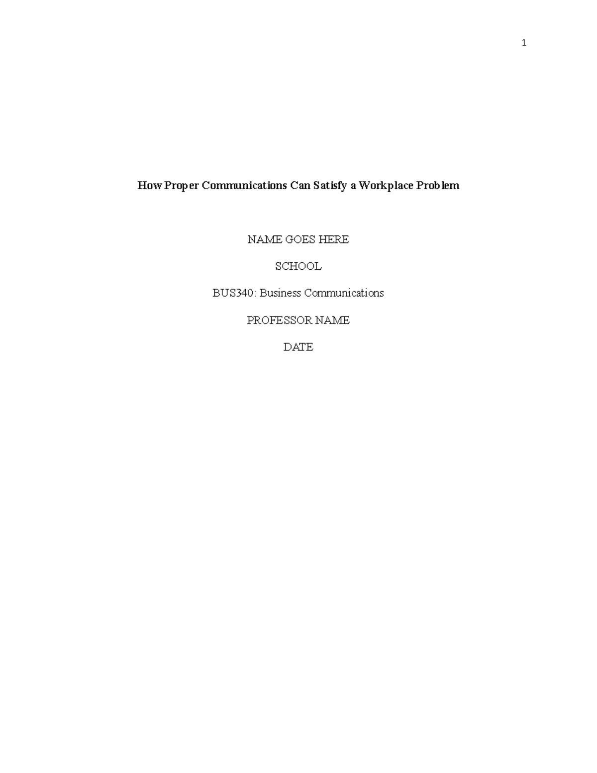 How Proper Communication Can Satisfy a Workplace Problem - The employee ...
