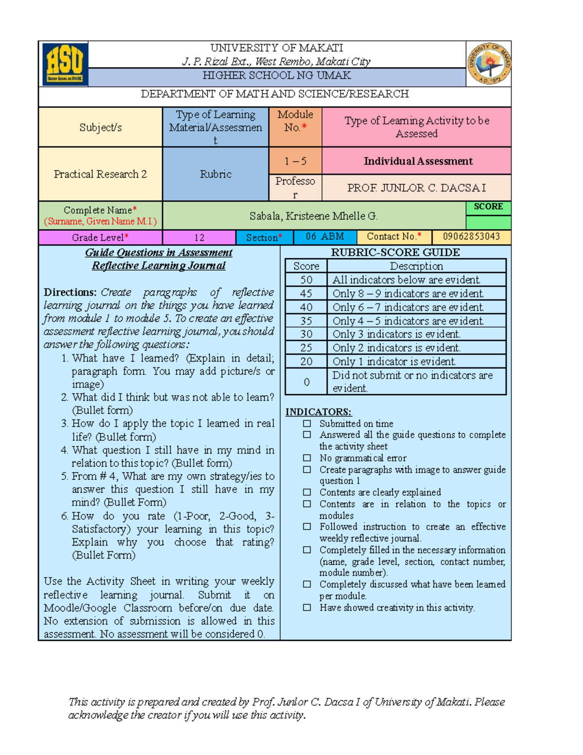 Midterm-Individual-Assessment-Module-1-5 Assessment for research ...