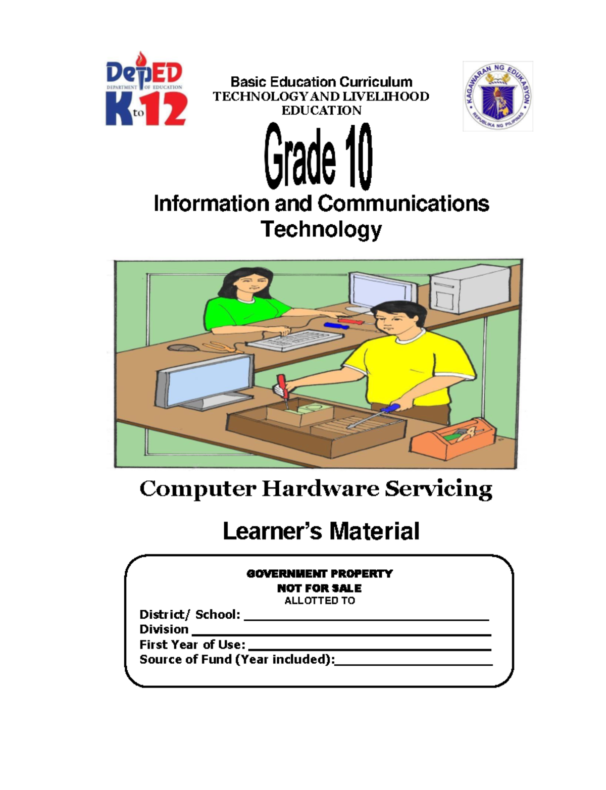 4th quarter module Grade 10 - CSS - Basic Education Curriculum ...