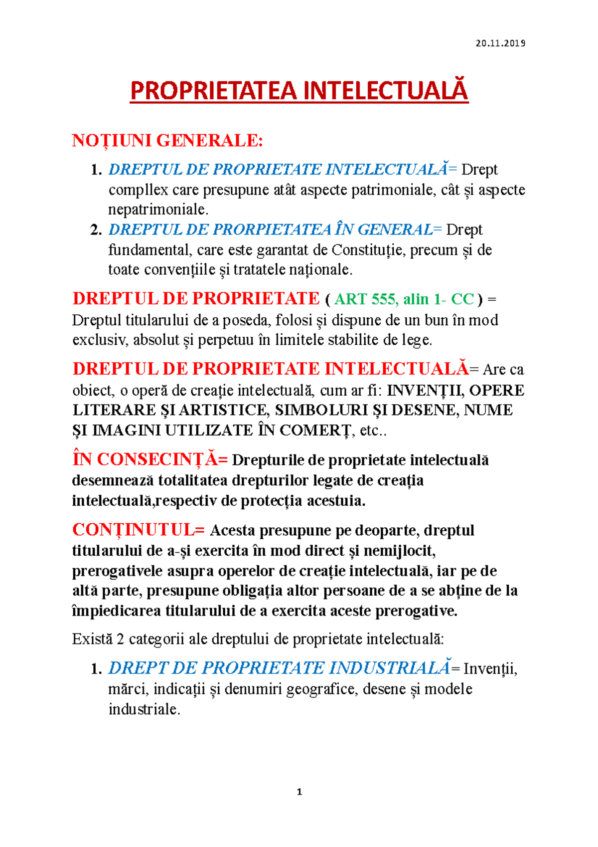 Etica CURS 6 - ............ - PROPRIETATEA INTELECTUALĂ NOȚIUNI ...