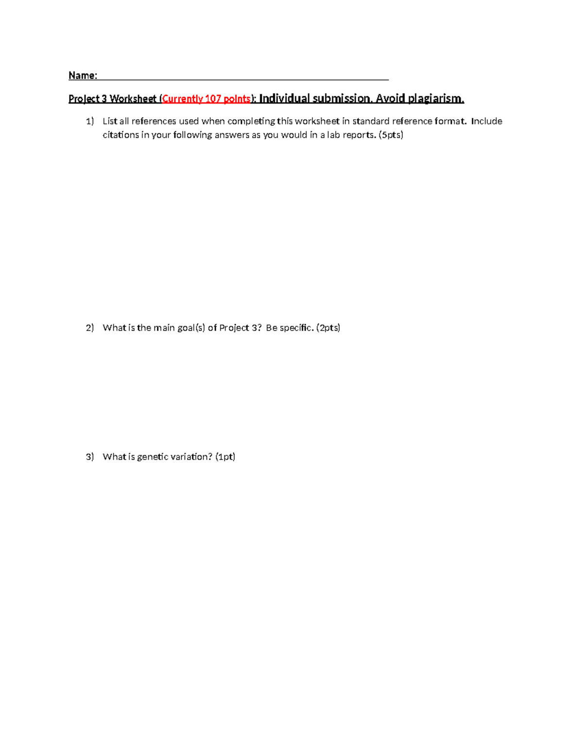 Project 3 Worksheet Spring 24 - Name: Project 3 Worksheet (Currently ...