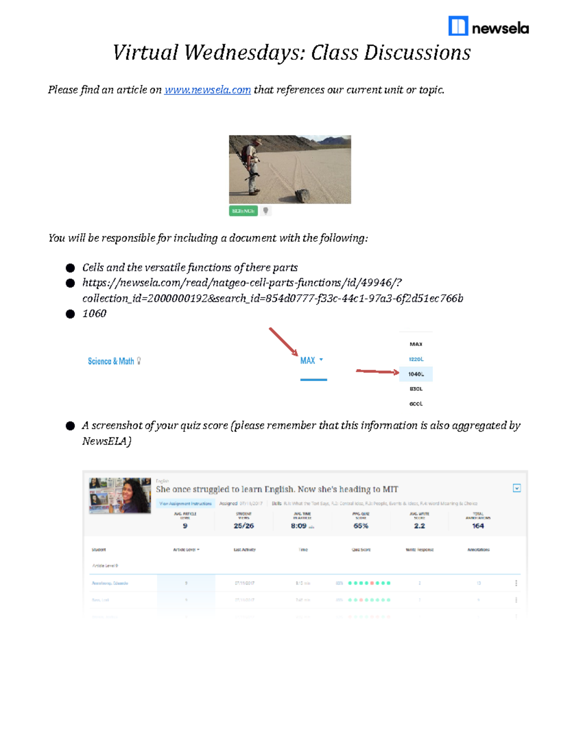 Copy of Virtual Wednesday Grading - Virtual Wednesdays: Class ...