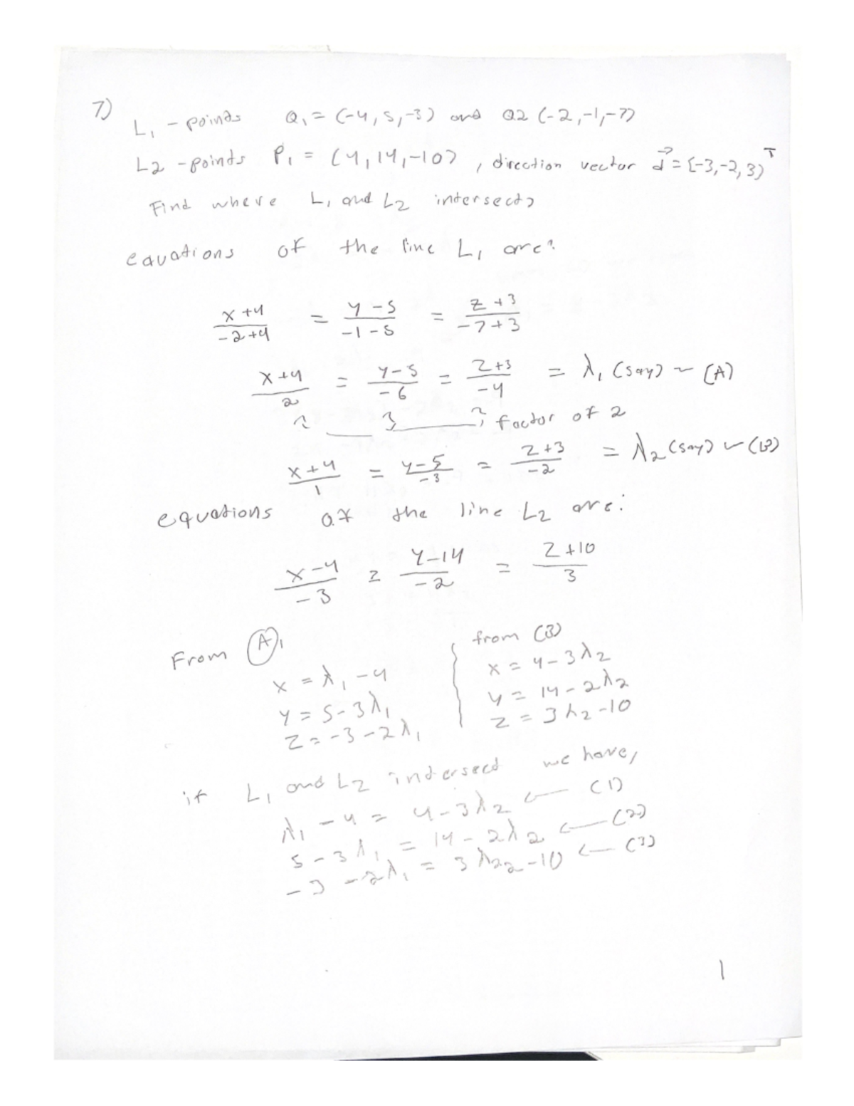 Written Submission for Lyryx HW #3 - math1300 - Studocu
