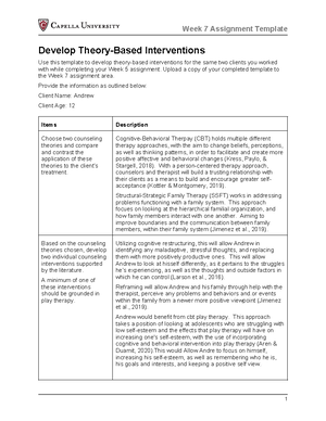 u07a01 COUN5254 Theory Based Interventions - Develop Theory-Based ...