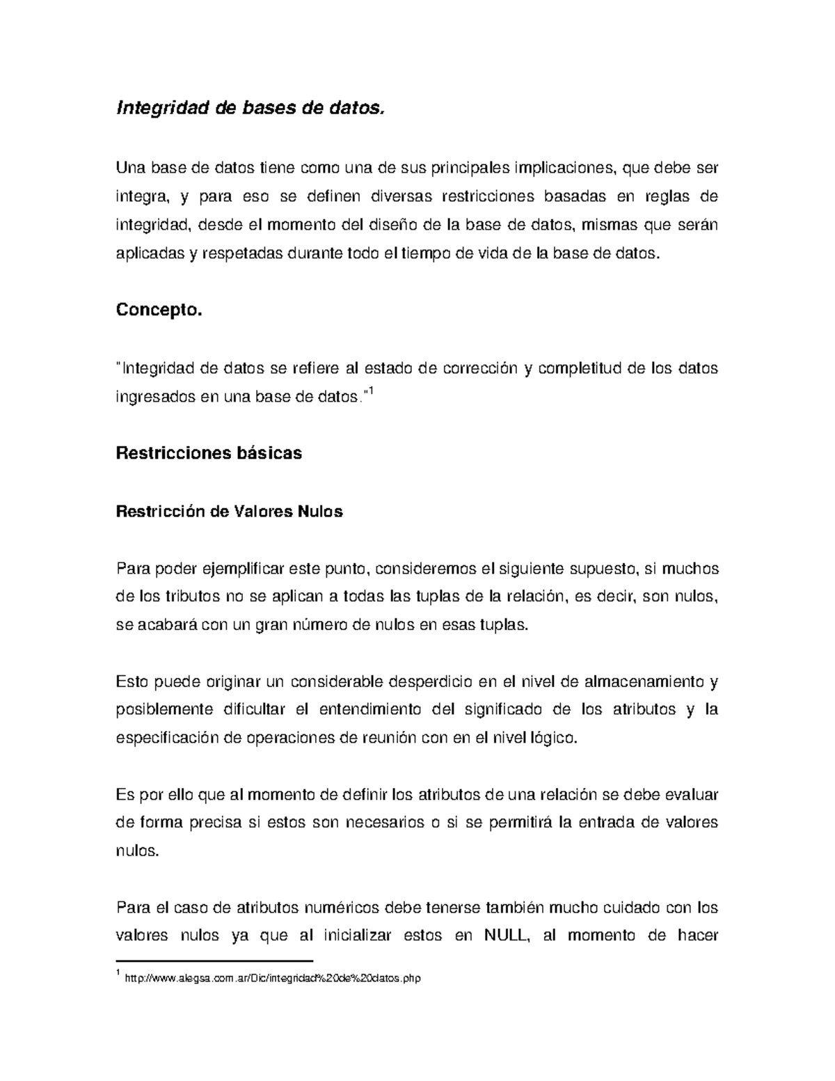 3 Integridad Modelo Relacional fundamentos de base de datos ...