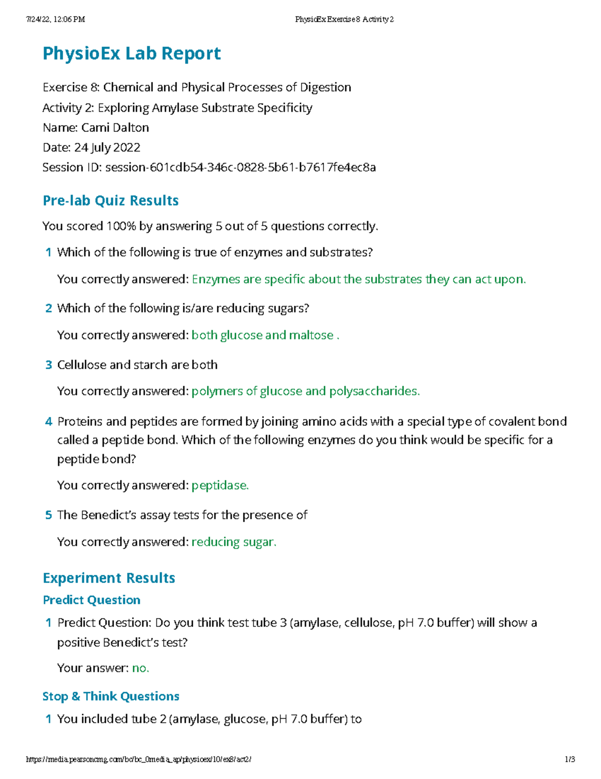 Physio Ex Exercise 8 Activity 2 - pearsoncmg/bc/bc_0media_ap/physioex ...