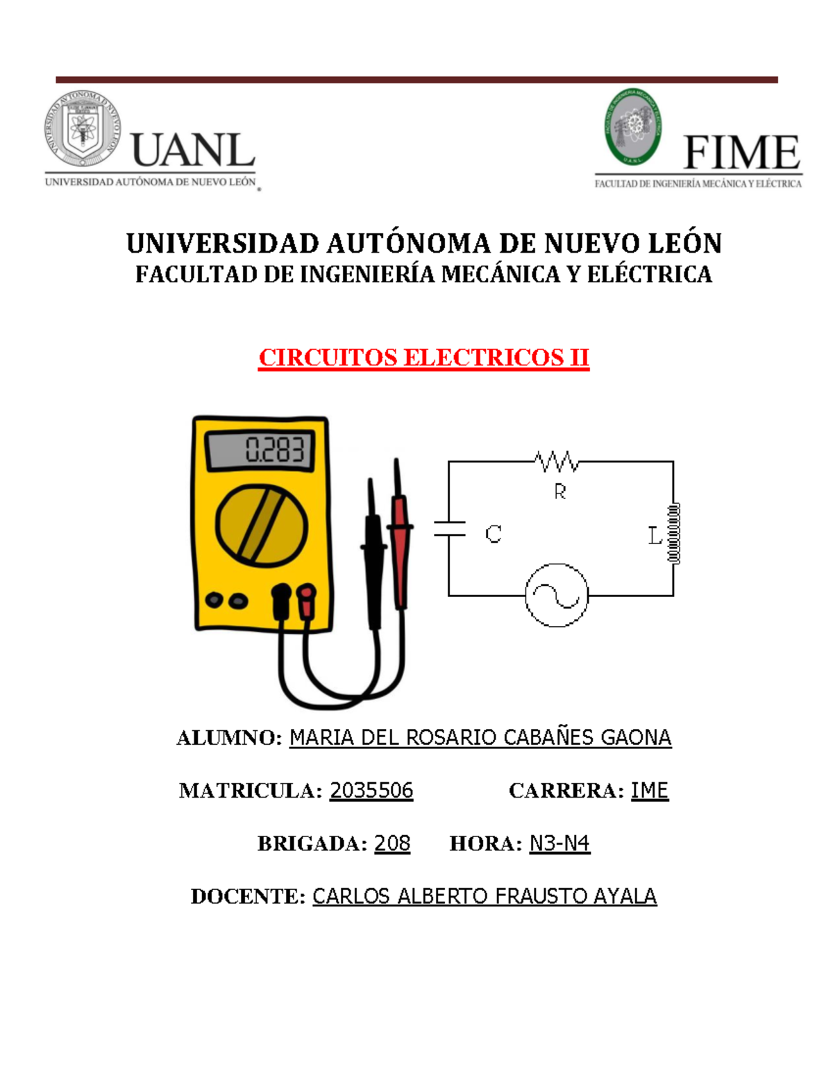 P2. 2035506 CE2 - NO APLICA - UNIVERSIDAD AUT”NOMA DE NUEVO LE”N FACULTAD DE INGENIERÕA MEC¡NICA ...
