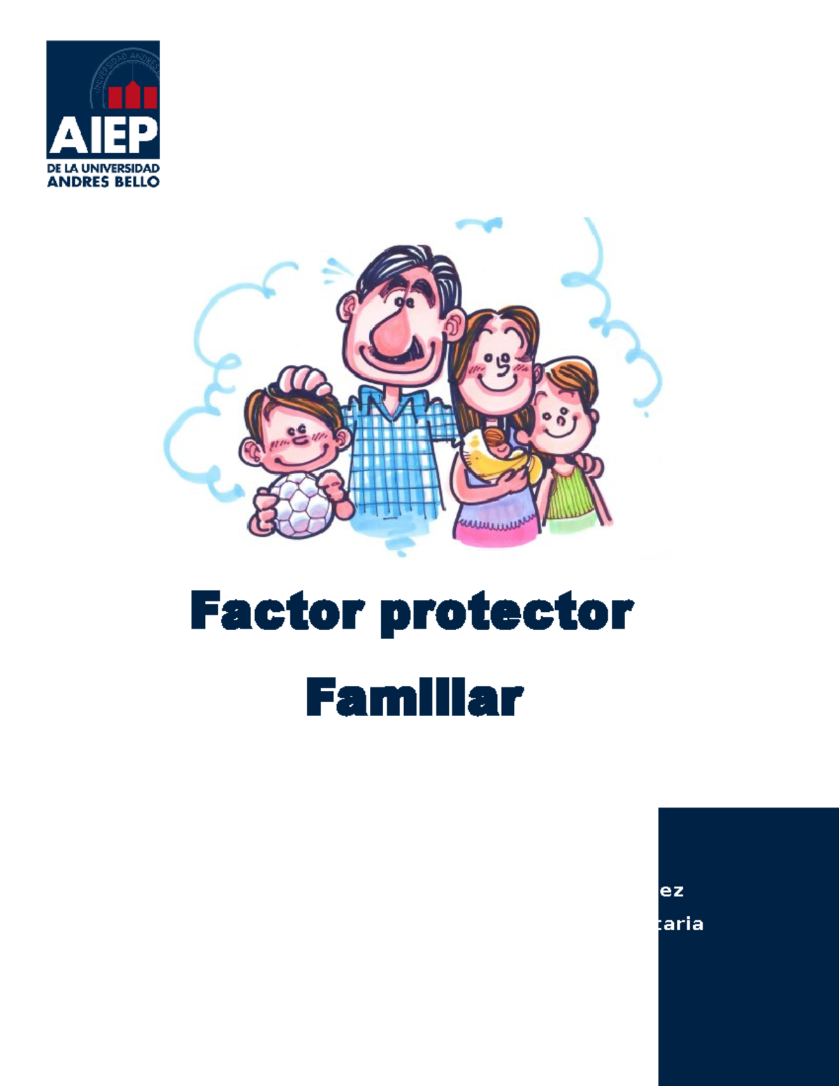 Plantilla entrega de trabajos estudiantes 2023 - Factor protector ...