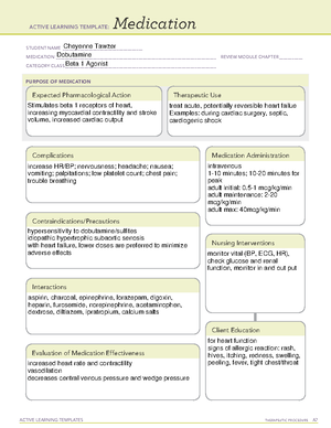 Cellulitis Active learning Template ATI - NUR2502 - Studocu