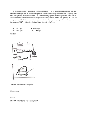 Solved-problems-a - Solved refrigeration problems - REFRIGERATION A ...