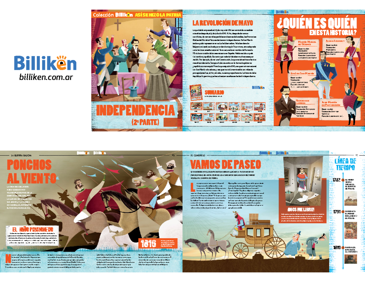 1816 - hfjk - INDEPENDENCIA COLECCIÓN ASÍ SE HIZO LA PATRIA ( a PARTE ...