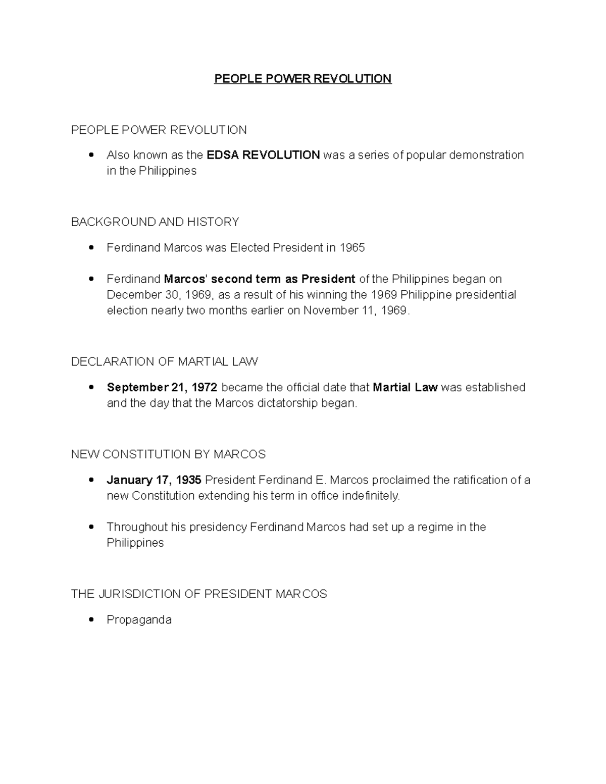 (5) People Power Revolution -Finals - Readings in Philippine History ...