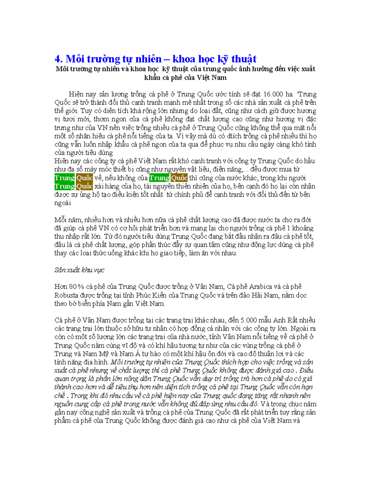 Scribd - Ghjjk - 4. Môi trường tự nhiên – khoa học kỹ thuật Môi trường ...