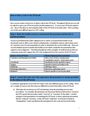 ICD 10 PCS lesson index tables structure 05 12 15 - ICD-10-PCS Basic ...