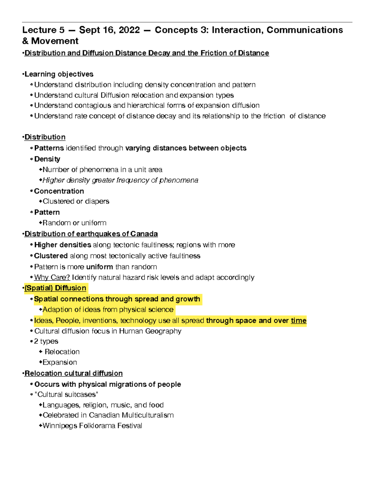 GEO 1280 - Lecture 5 — Sept 16, 2022 - Lecture 5 — Sept 16, 2022 ...