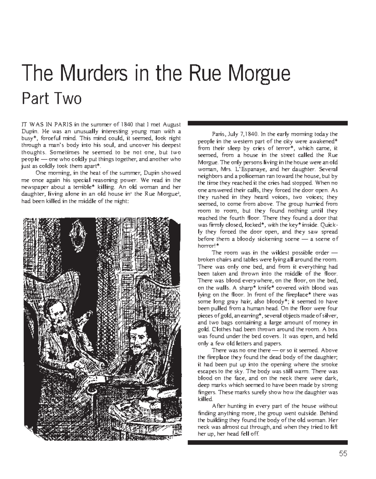 The Murders in the Rue Morgue by Edgar Allan Poe - Studocu