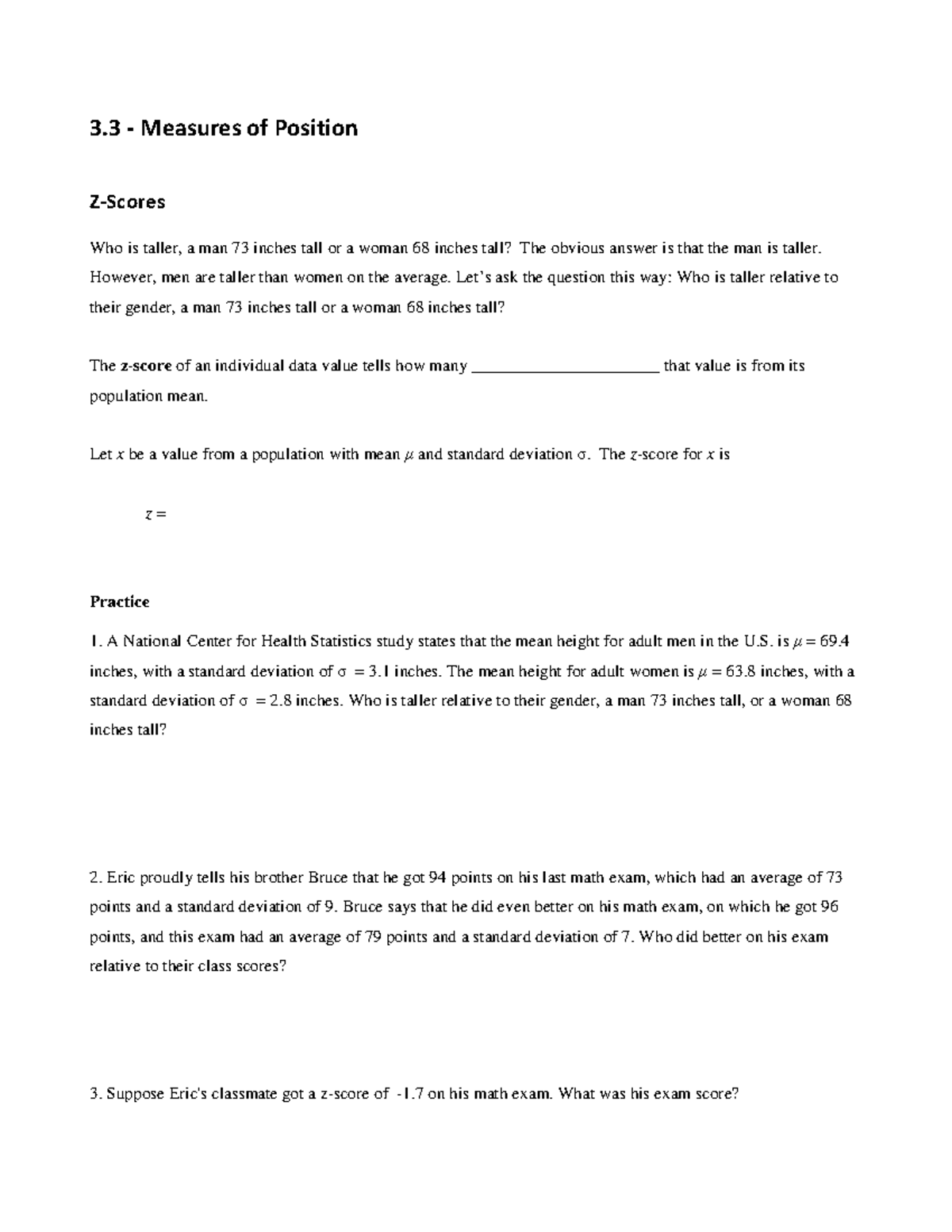 3 - General mathematics is a very imporant subject. This material ...