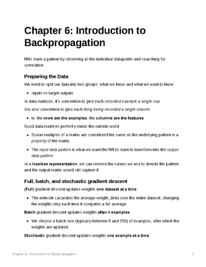 Intro to Convolutional Neural Networks - Chapter 10: Intro to Convolutional NNs 1 Chapter 10 ...