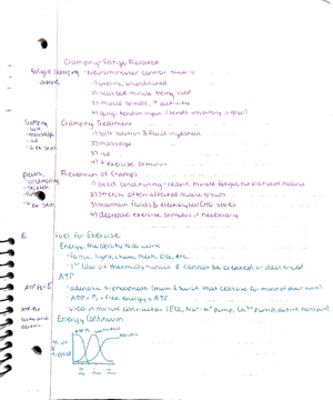 EXSS Physiology- Intro - EXSS 4000 - Studocu
