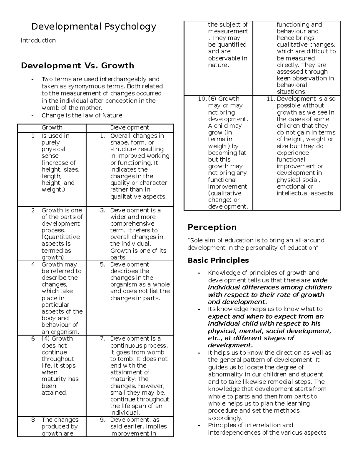 Developmental Psychology - Developmental Psychology Introduction ...